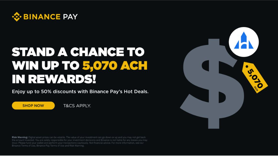 March Exclusive: Shop with $ACH on Binance Pay, and share $19,000 Worth ...